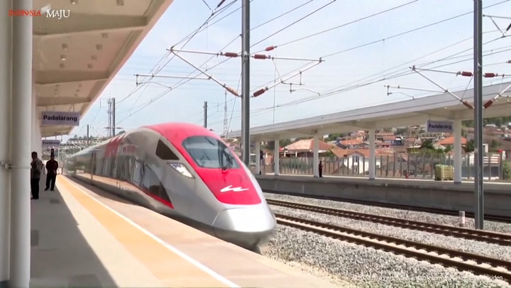 Indonesia launches Southeast Asia’s first high-speed railway with ...