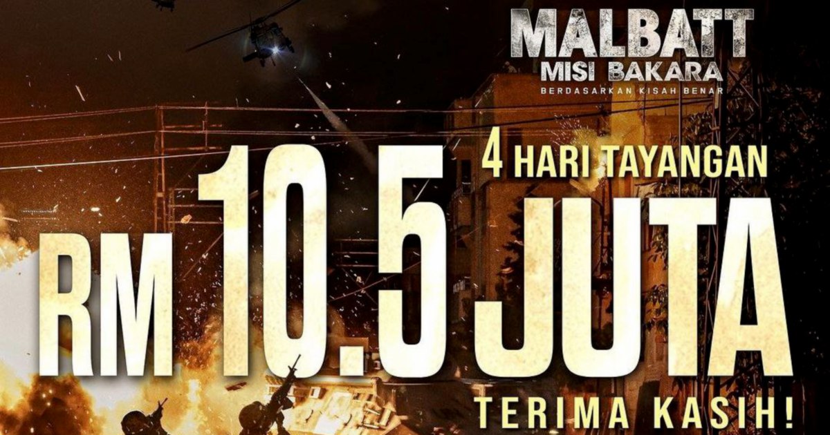 #Showbiz: 'MALBATT: Misi Bakara' collects RM10.5m in four days
