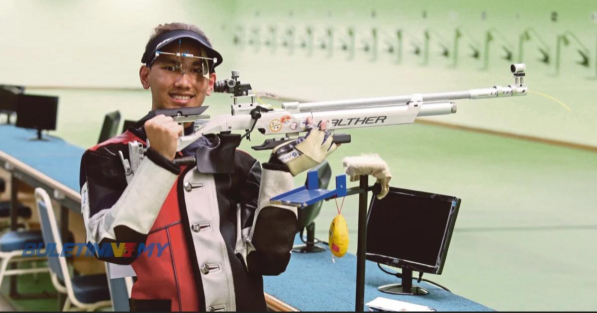 MENEMBAK: Penembak negara menang pingat gangsa di Jakarta