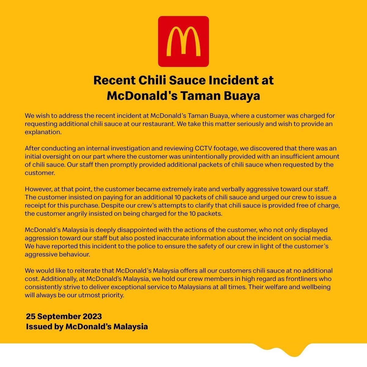 Lumi News | McD's Chilli Sauce