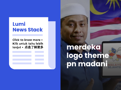 Lumi News | merdeka logo theme pn madani