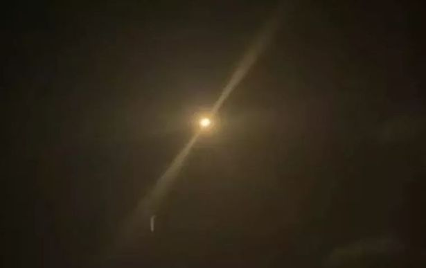 Russia tembak UFO bercahaya di langit
